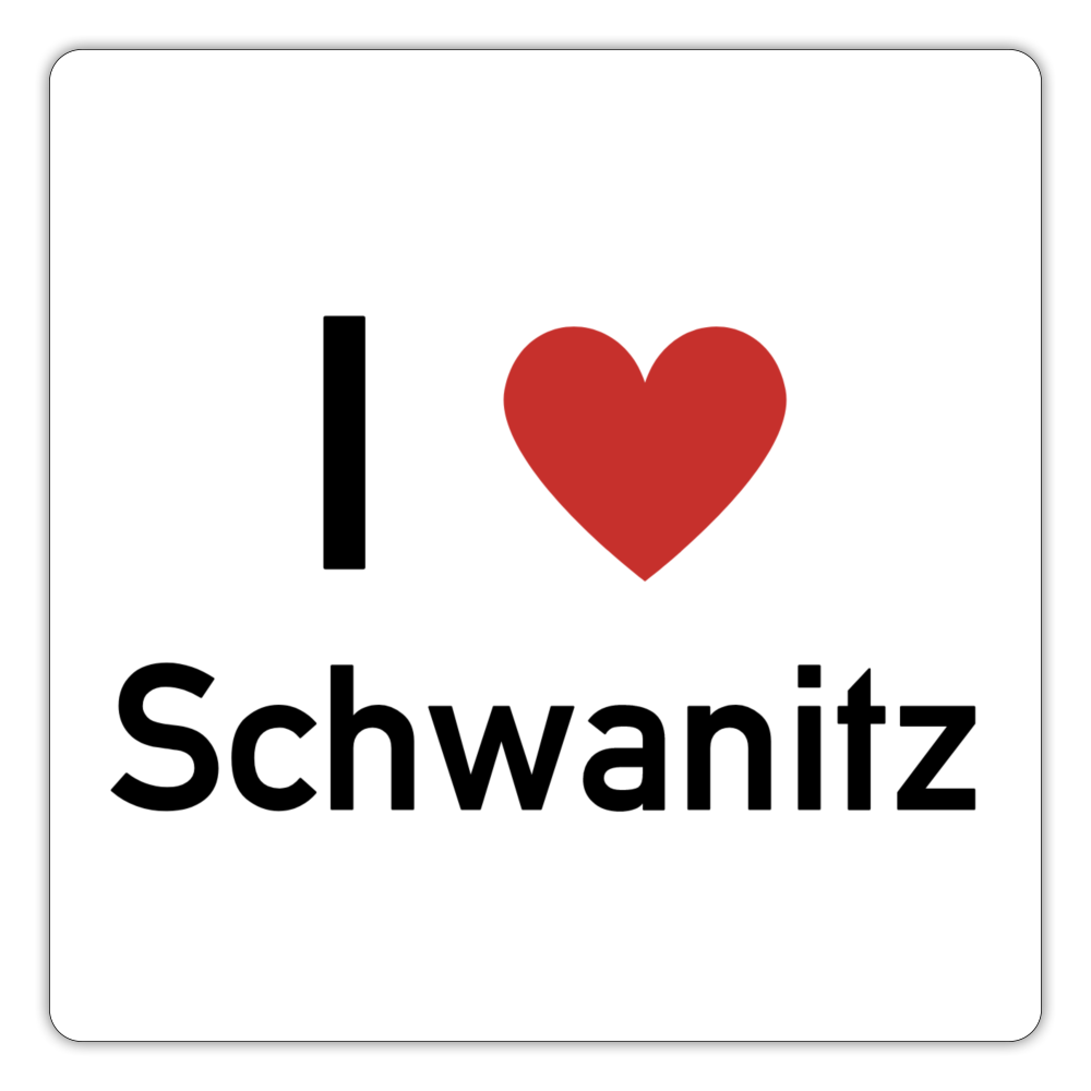 I Love Schwanitz Sticker – Schwanitz Shop